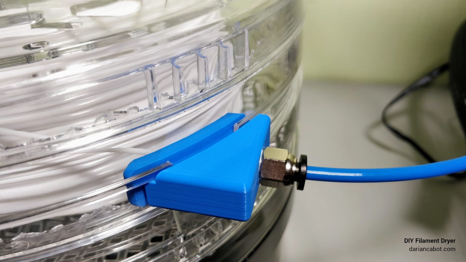 DIY 3D printing filament dryer – Darian Cabot